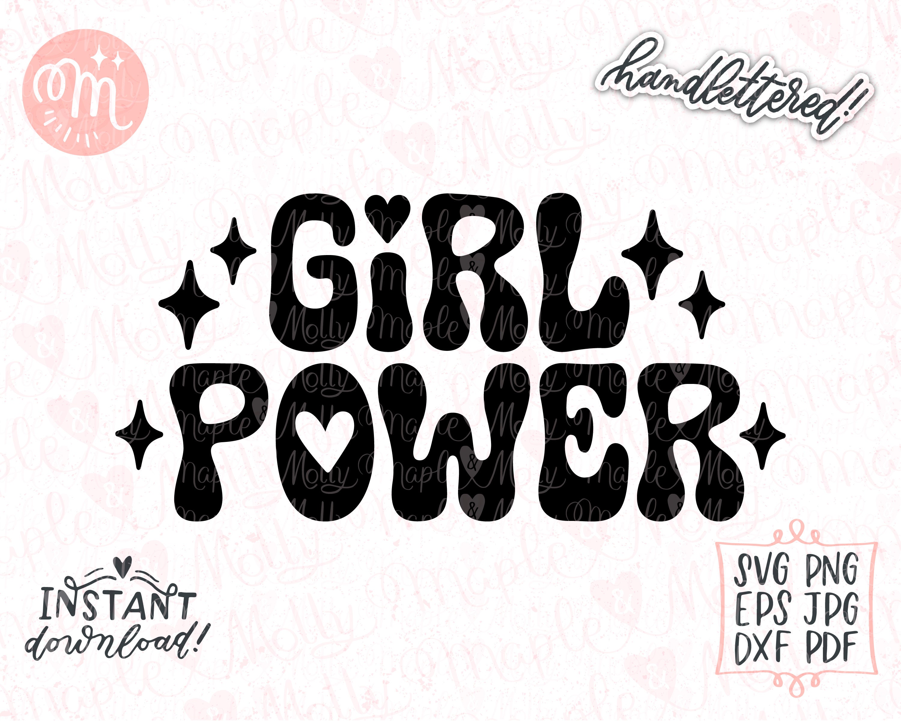 Girl Power Svg Empowered Svg Feminism Svg Strong Woman Svg - Etsy