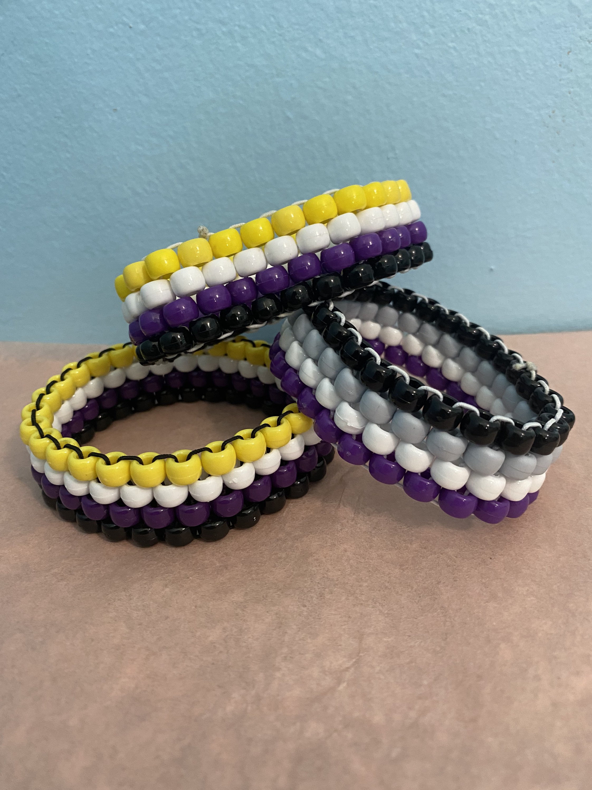 Pride Paiote Stitch Kandi Cuffs 3 - Etsy