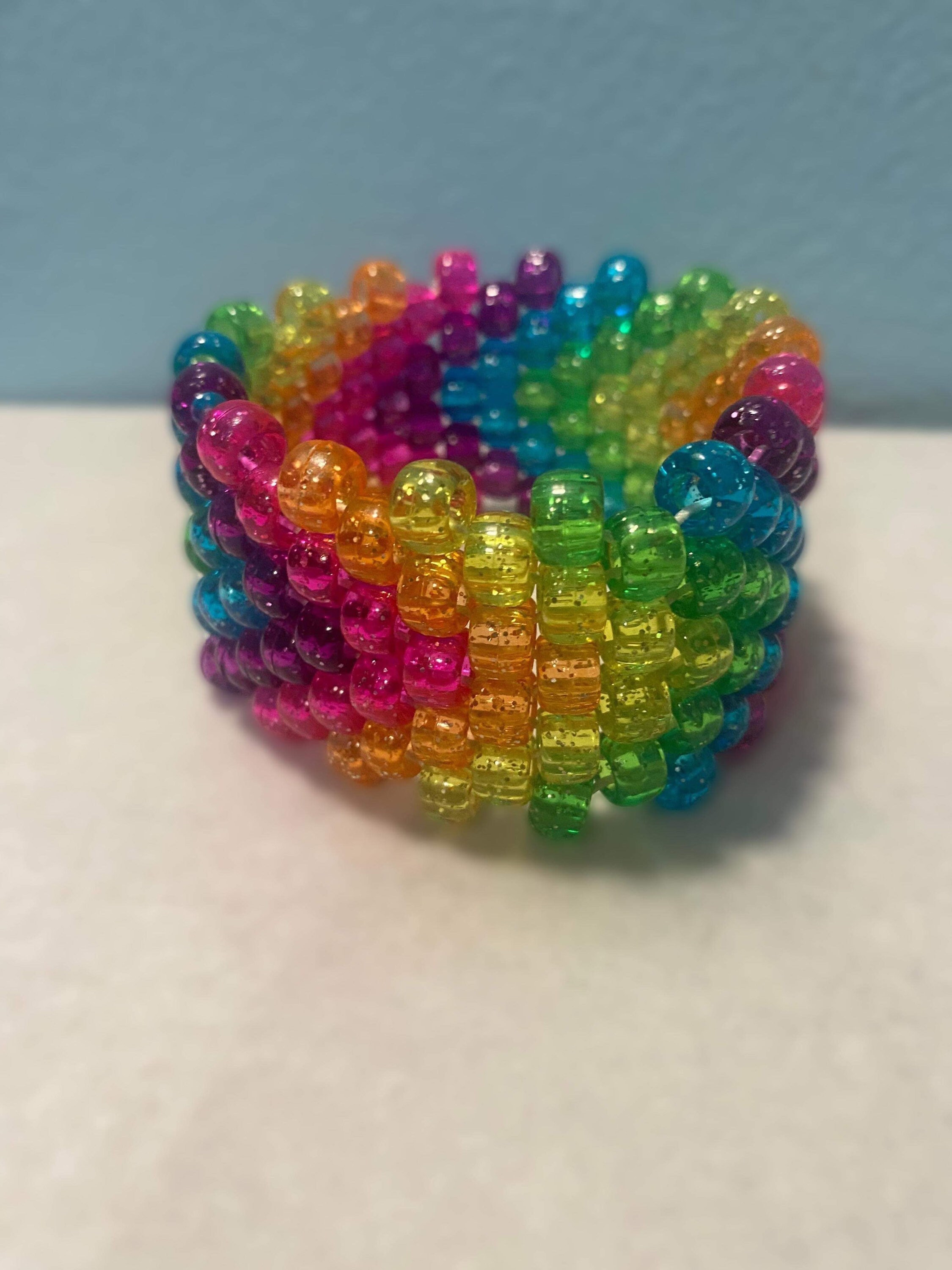 Multi Stitch Kandi Cuff - Etsy