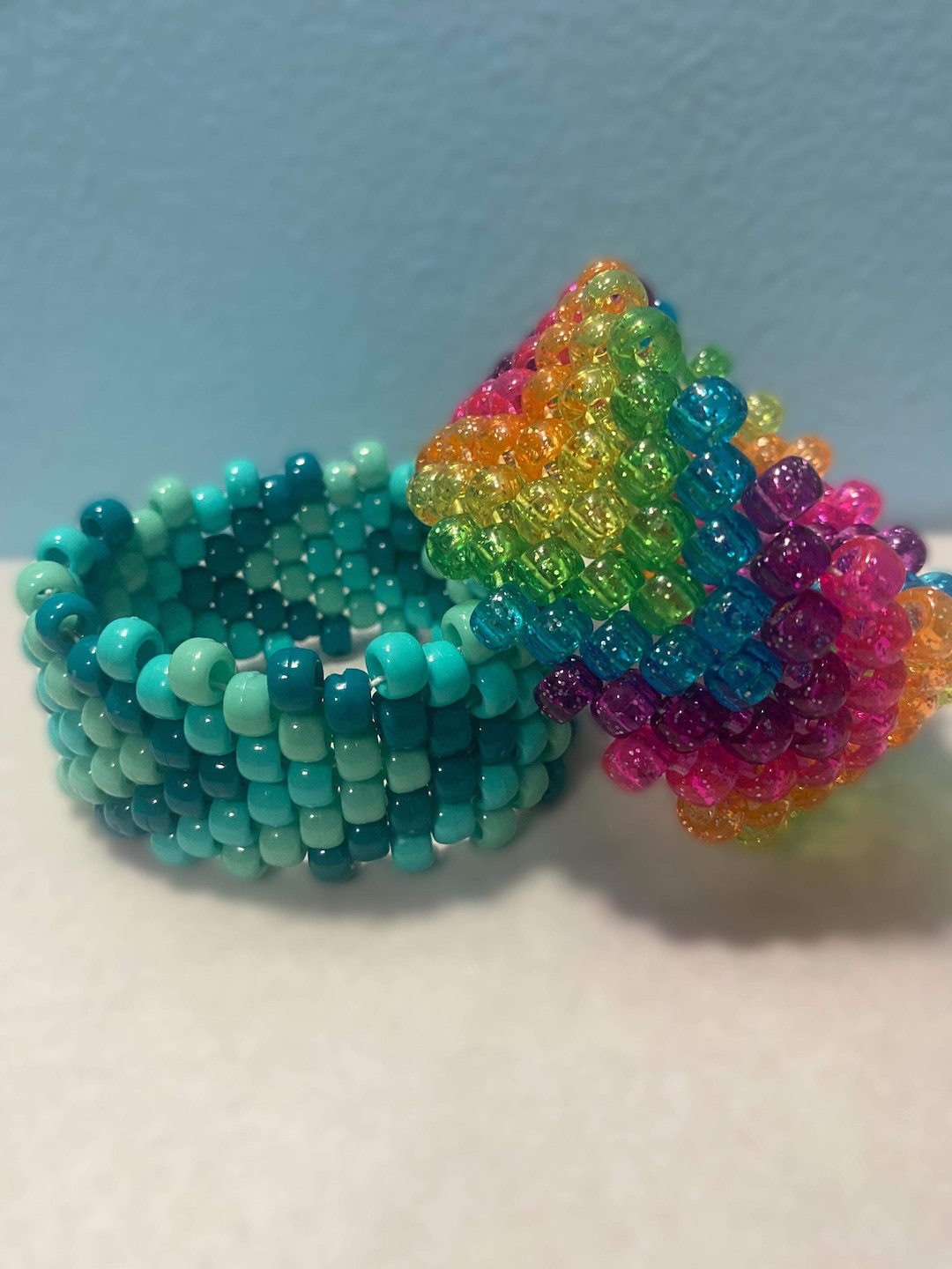 Multi Stitch Kandi Cuff - Etsy