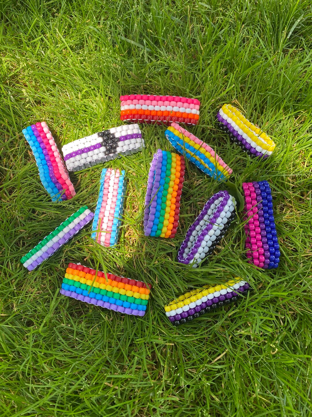Pride Paiote Stitch Kandi Cuffs 3 - Etsy