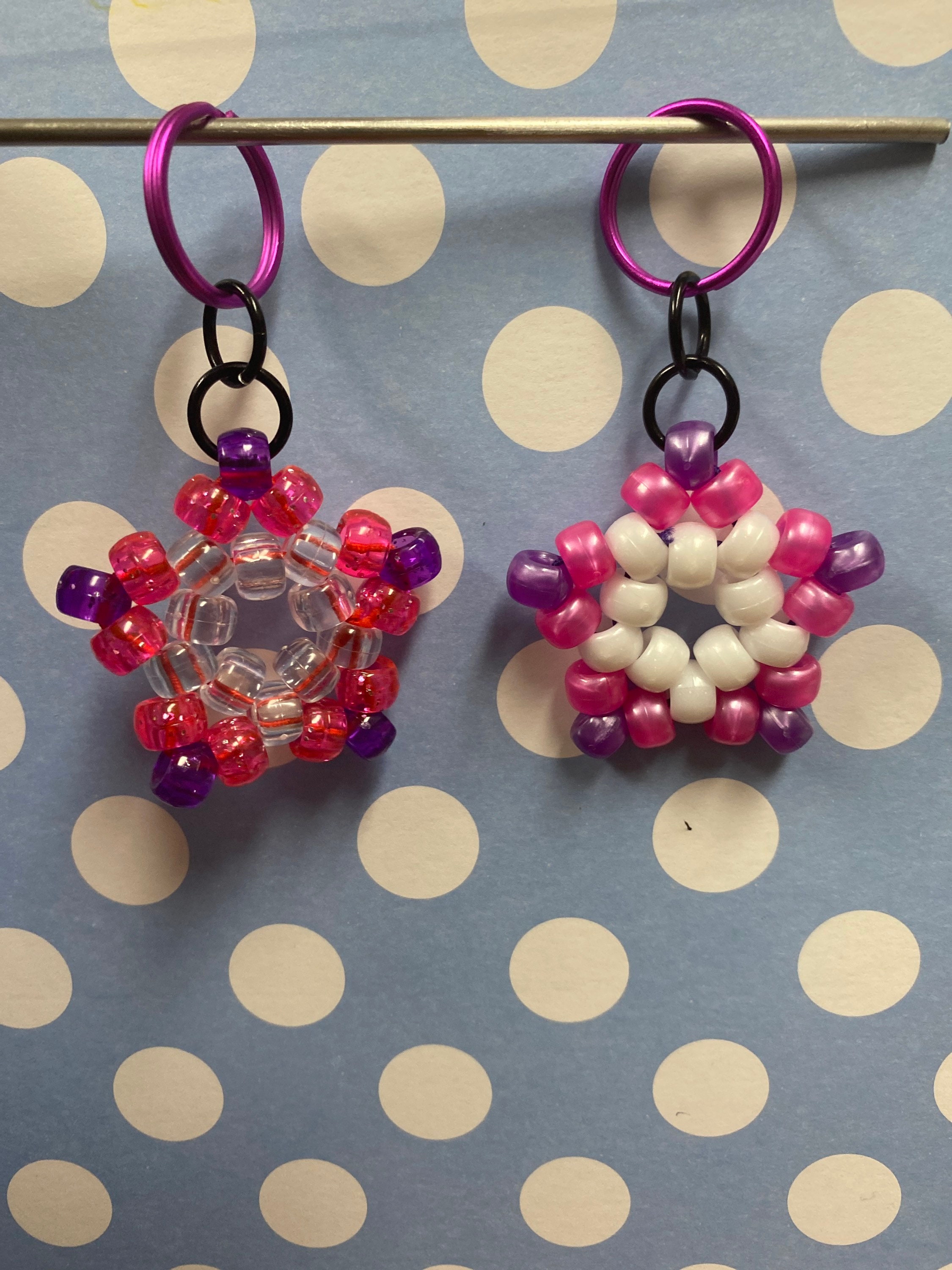Kandi Star Keychains - Etsy