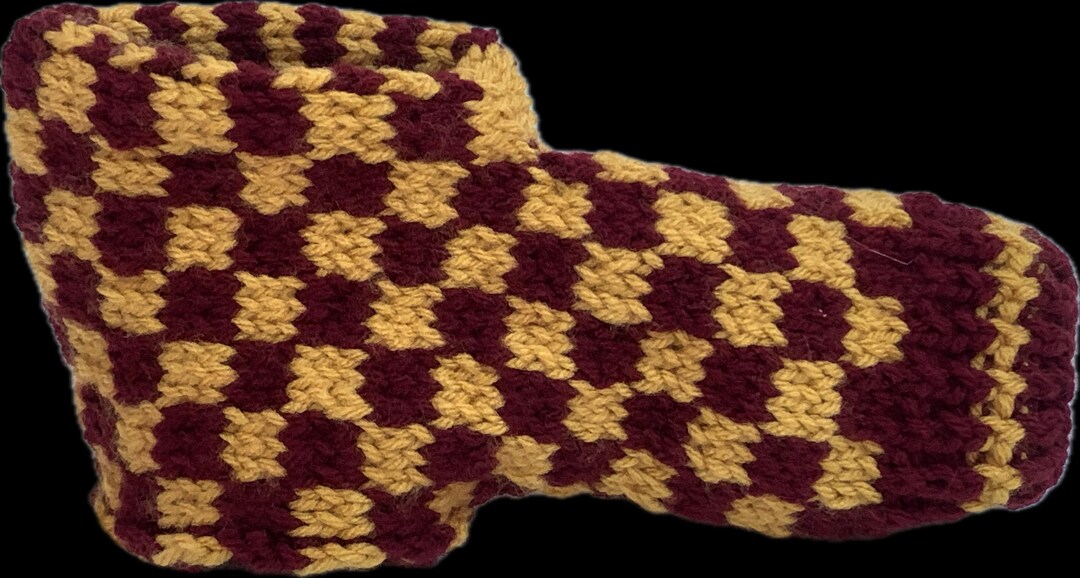 Beer Mitten (maroon & Gold) - Etsy