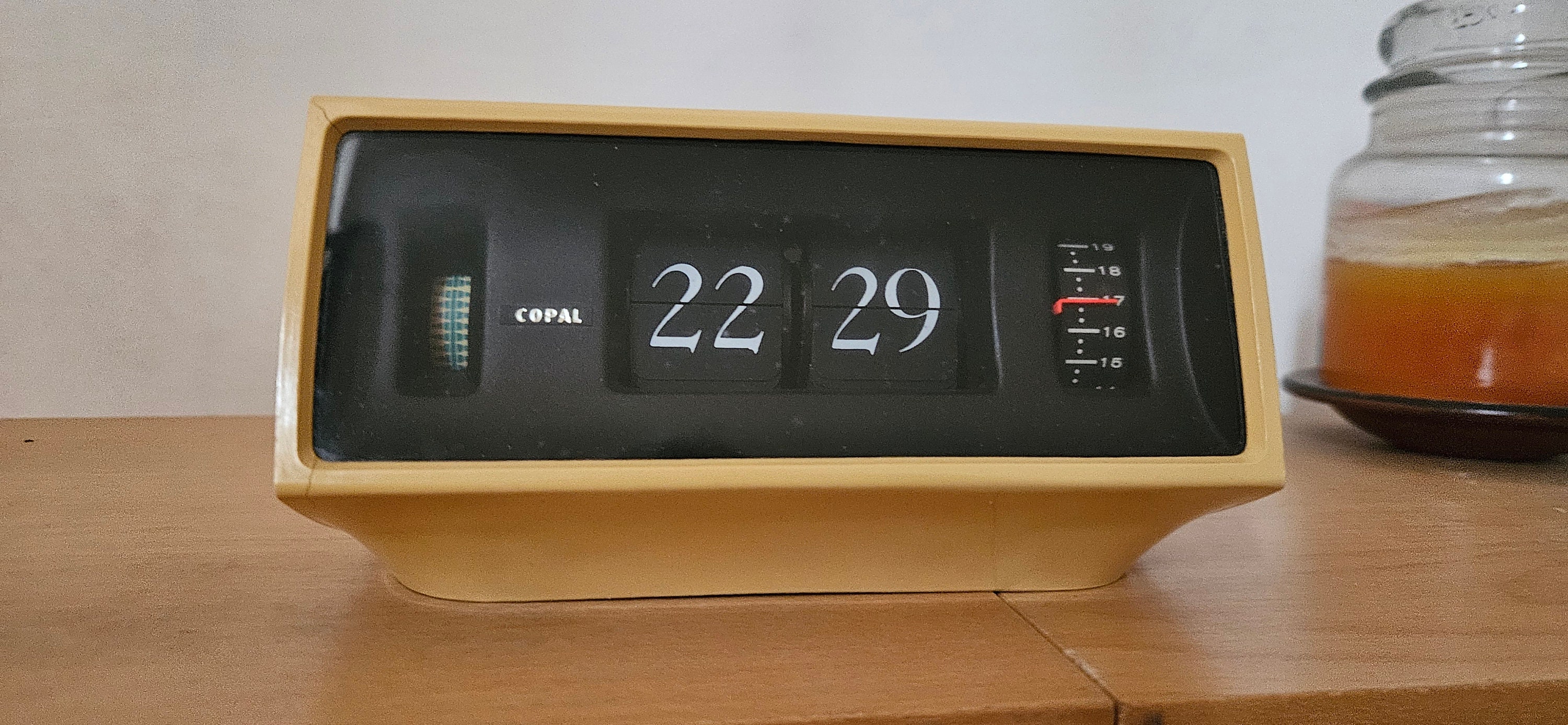 Copal 701,flip Clock,klappzahlen Wecker,vintage,70' - Etsy