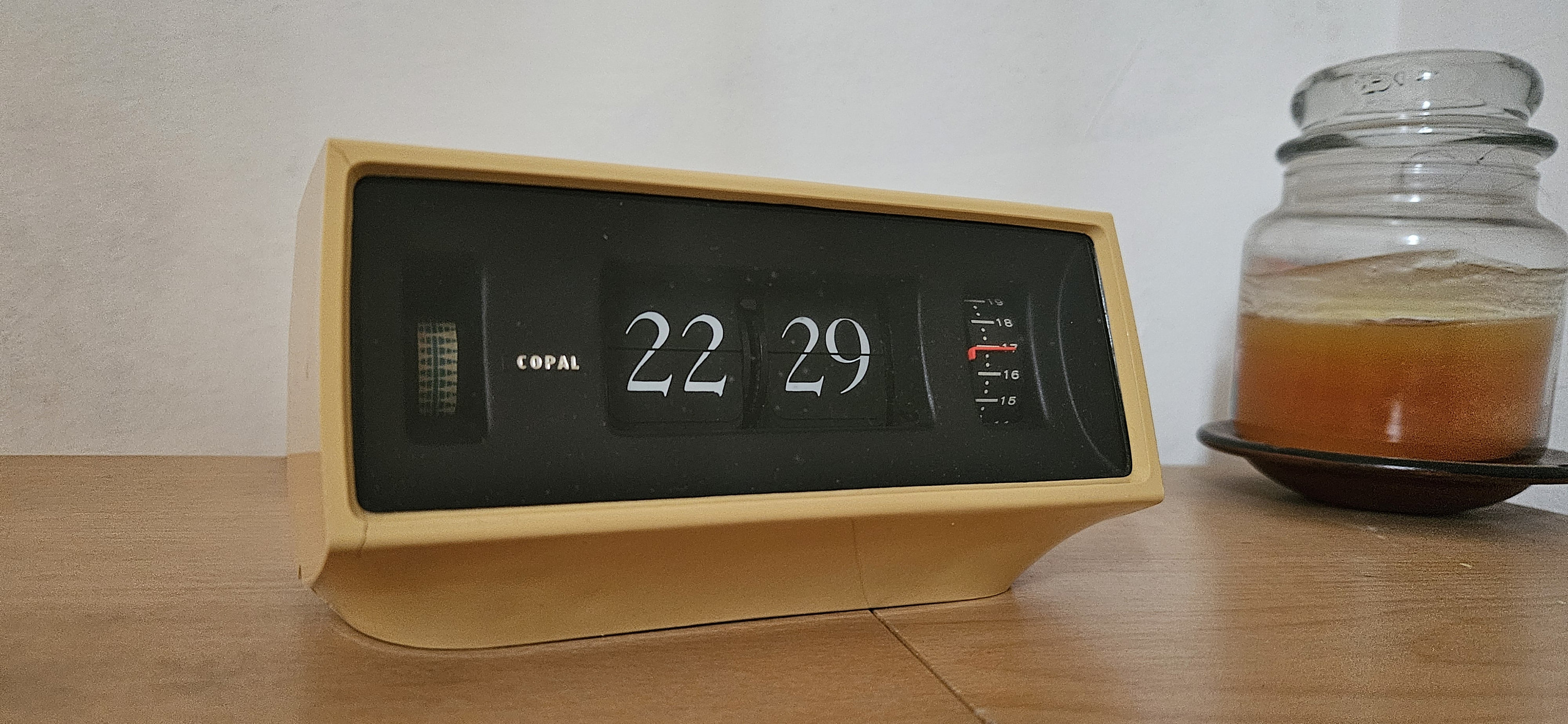 Copal 701,flip Clock,klappzahlen Wecker,vintage,70' - Etsy