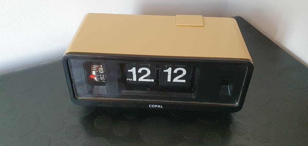 Copal RP 205,flip Clock,alarm Clock,klappzahlen Wecker,vintage - Etsy