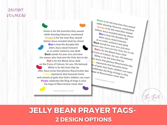 Easter Jelly Beans Poem