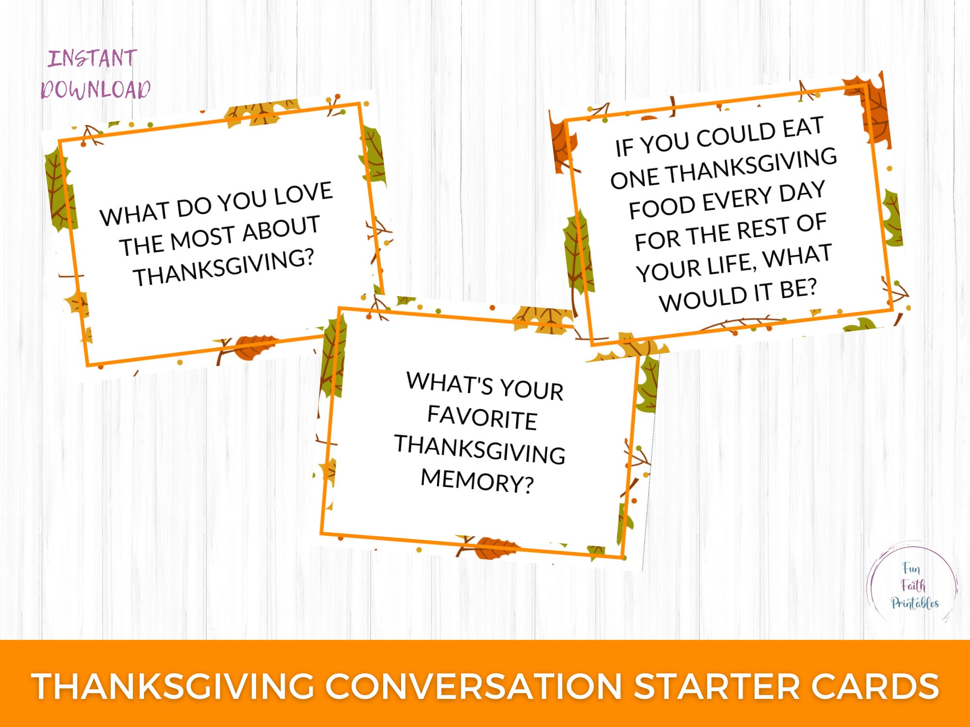 Printable Games Thanksgiving Conversation Starters, Thanksgiving Games ...