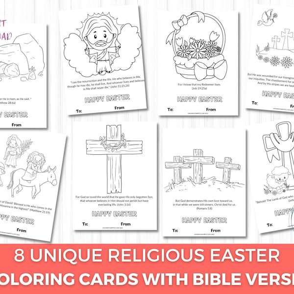 Religious Easter Cards - Etsy