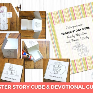 Easter Story Game, Easter Basket Stuffers, Christian Easter Printable ...