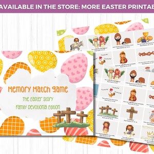 Christian Easter Coloring Placemat, Kids' Activity (digital Download ...