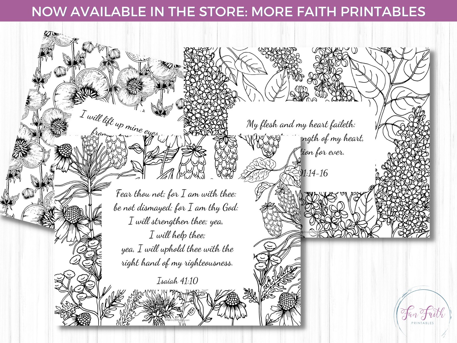 Names of God Scripture Cards With Bible Verses (digital Prints) - Etsy
