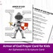 Armor of God Prayer Card for Kids, Ephesians 6 (digital Download) - Etsy
