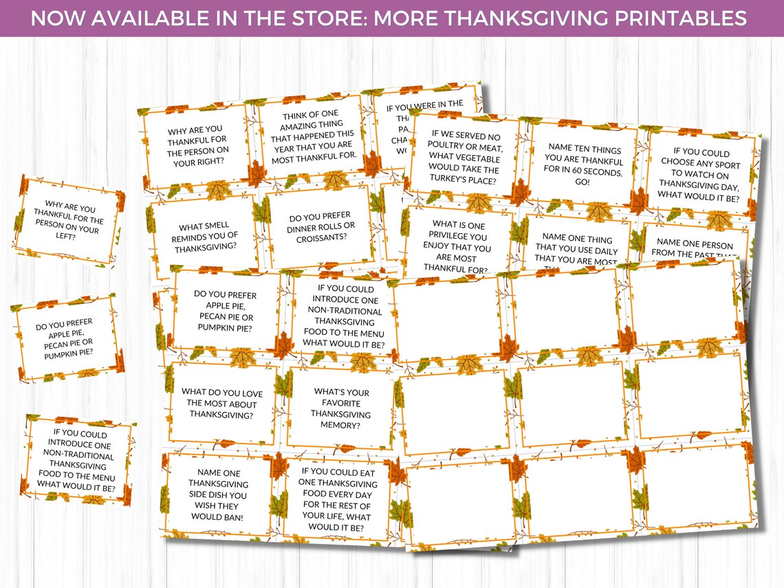 I Spy Thanksgiving Printable Thanksgiving Games Printable | Etsy