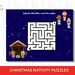Christmas Nativity Activity Puzzle, Christmas Puzzles for Kids ...