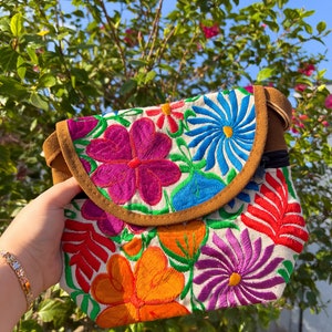 Mexican Embroidered Purse, Bolsa Mexicana, Mexican Floral Purse ...