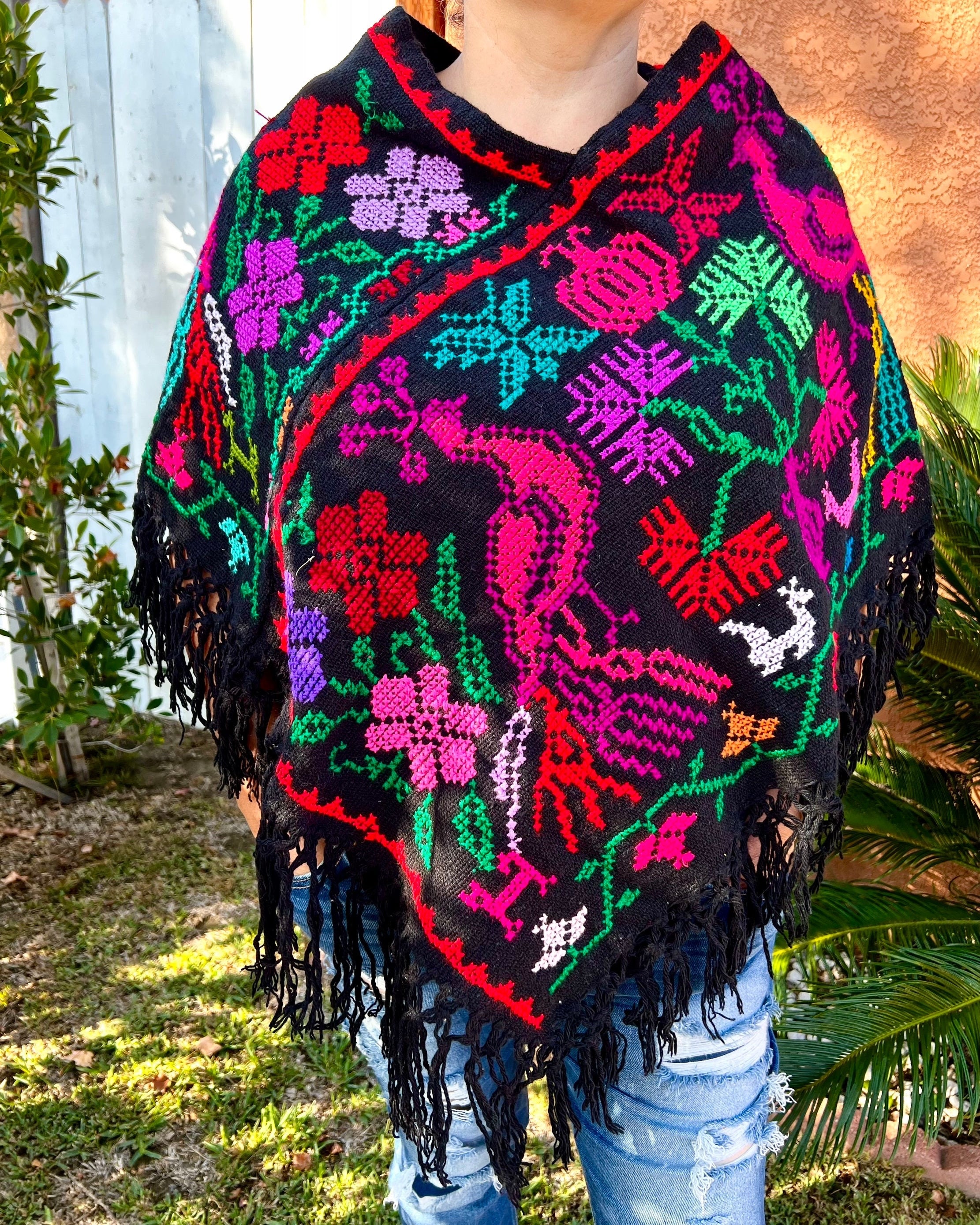 Poncho Mexican Pattern