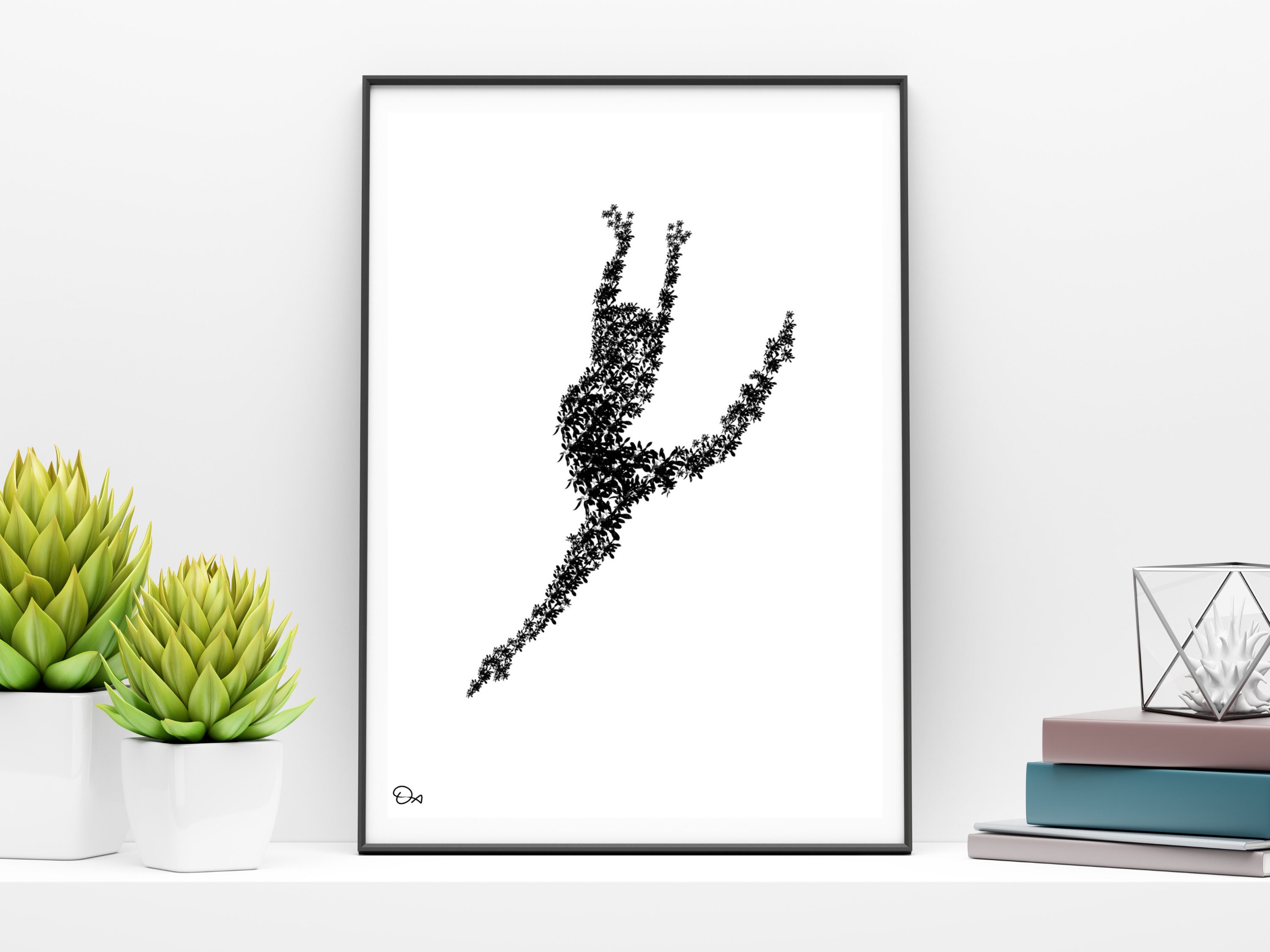 Dancer Silhouette Firebird