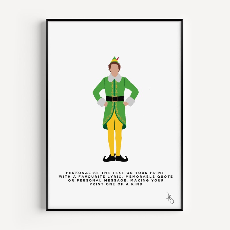 Elf Film Poster - Etsy