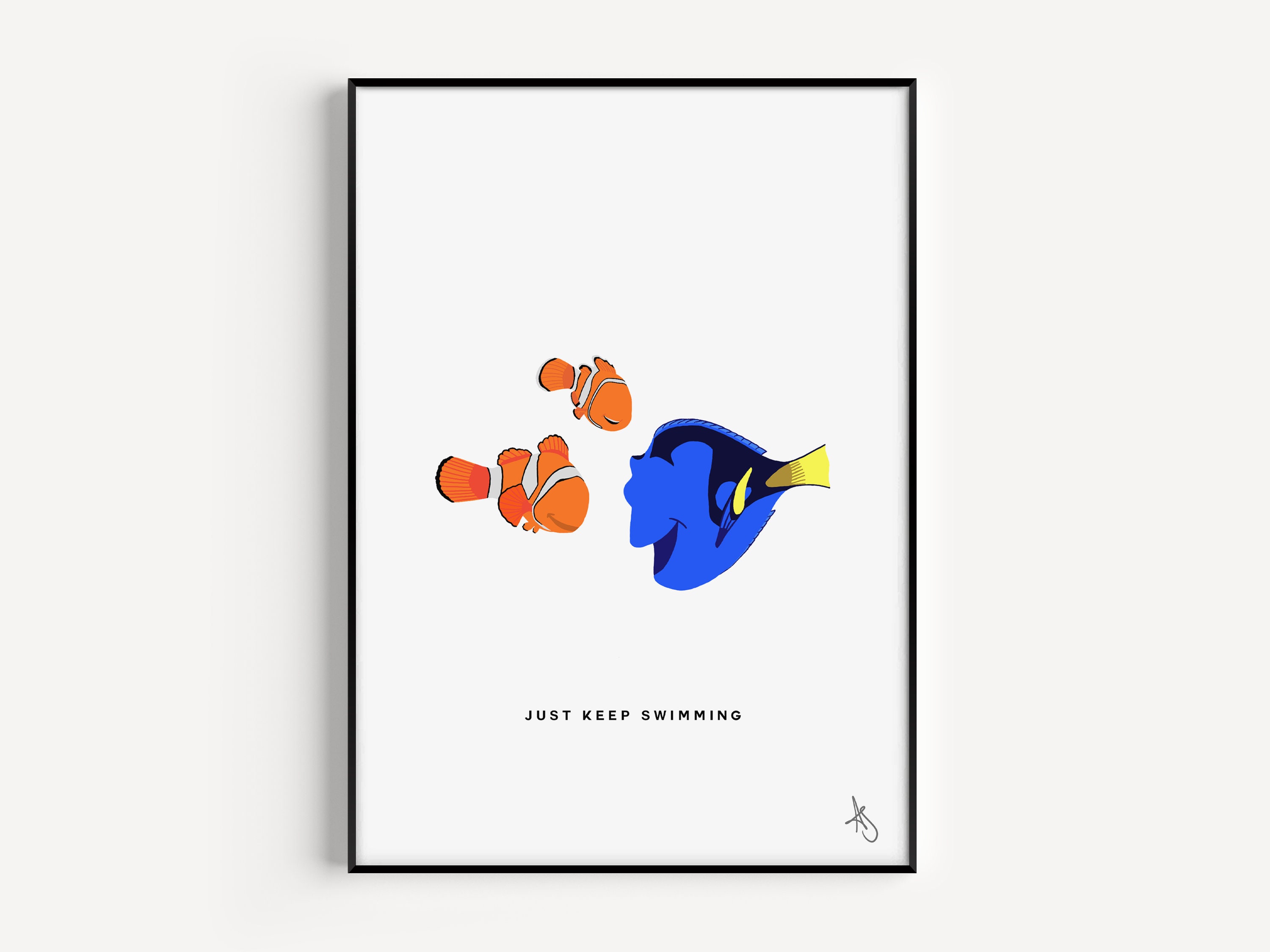 Finding Nemo Poster Font