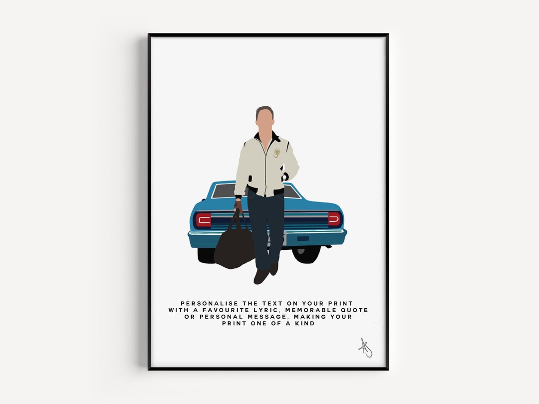 Drive Inspired Print | Movie, Gift, Poster, Wall Art, Ryan Gosling, Car ...