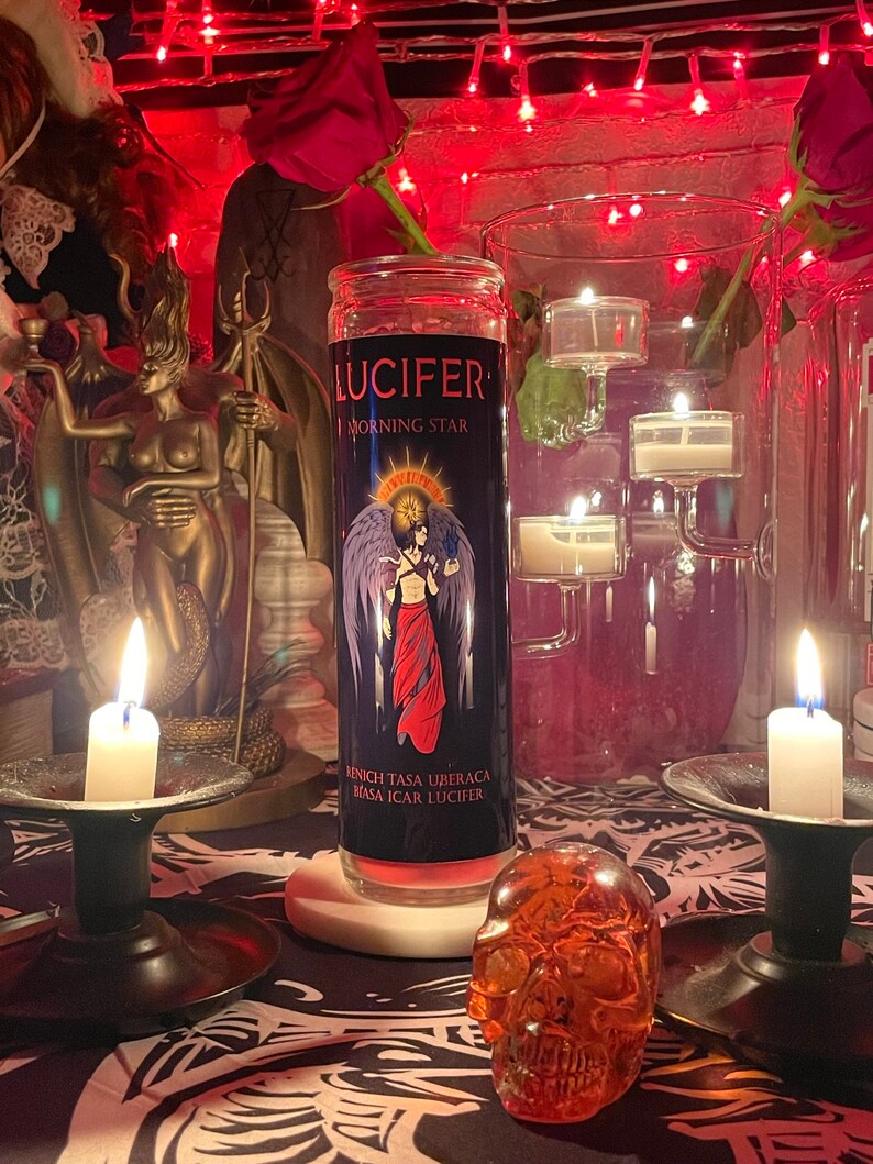 Lucifer Morningstar Enn Candle fixed | Etsy