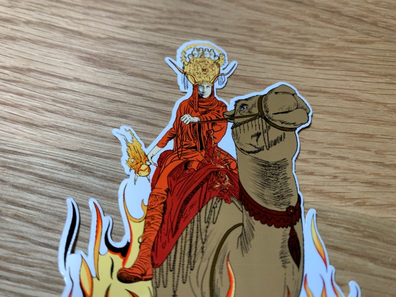 King Paimon Glossy/matte Die Cut Vinyl Sticker Original - Etsy