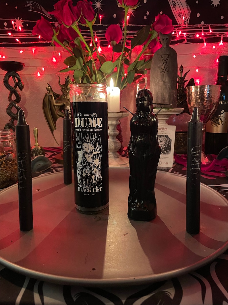Black List 7 Day Candle (D.U.M.E. Death Unto My Enemies) - Etsy