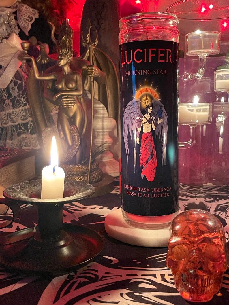 Lucifer Morningstar Enn Candle fixed | Etsy