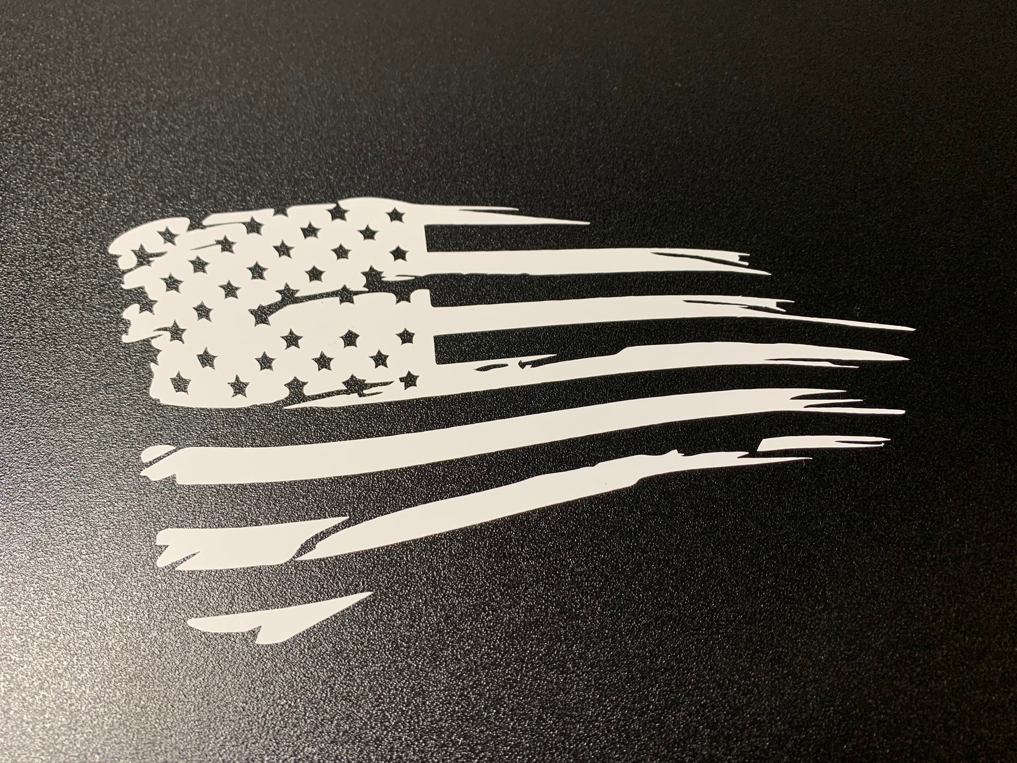 American Flag Vinyl Decal - Etsy