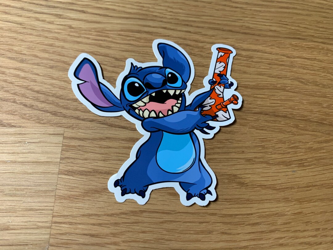 Alien Bong Sticker - Glossy/matte Die Cut Vinyl Sticker - Etsy