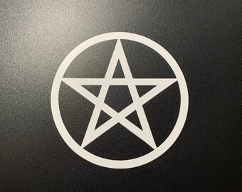 Pentagram Decals - Etsy
