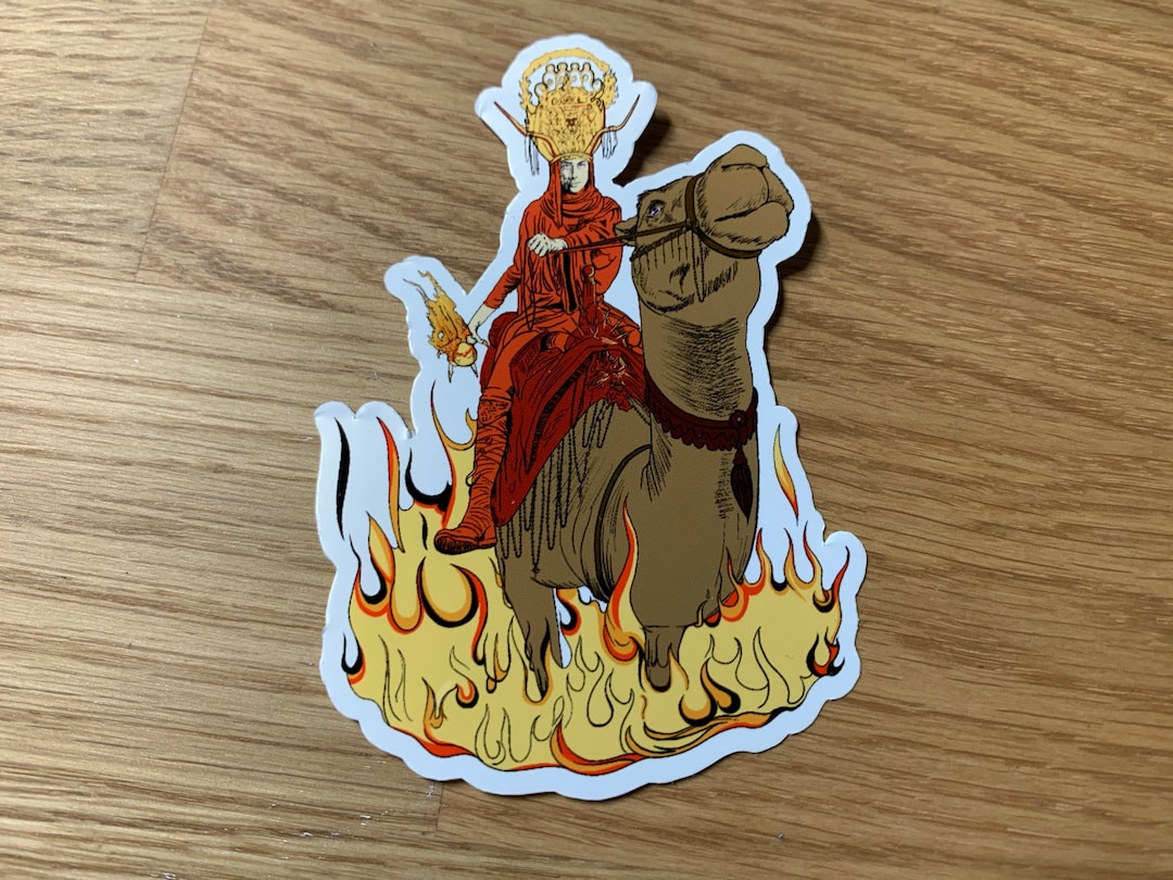 King Paimon - Glossy/matte Die Cut Vinyl Sticker - Original Art - Etsy