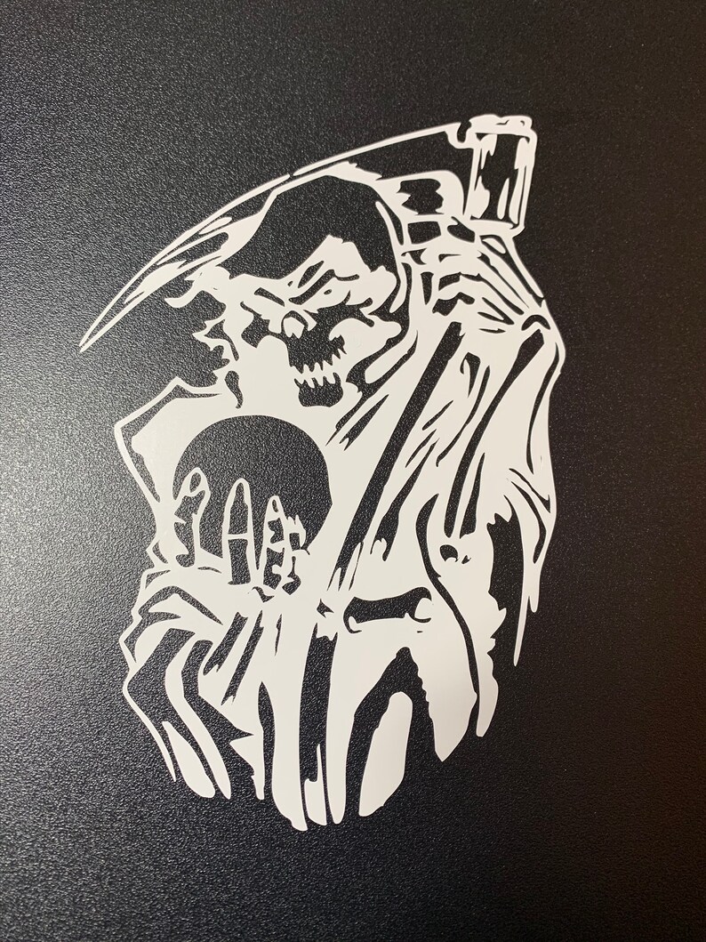Holy Death Santisima Muerte Car Vinyl Decal - Etsy