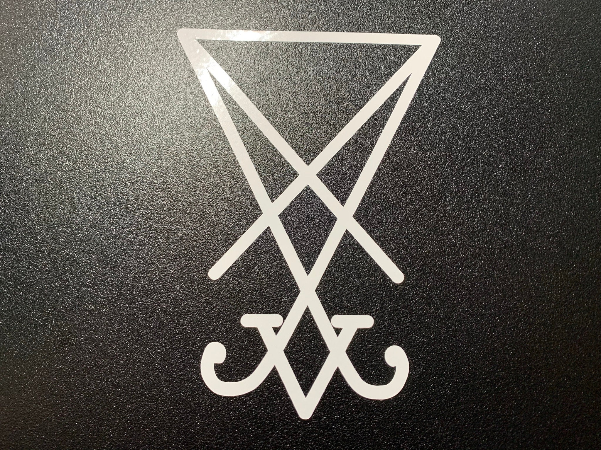 Sigil of Lucifer Vinyl Decal Sticker | Etsy