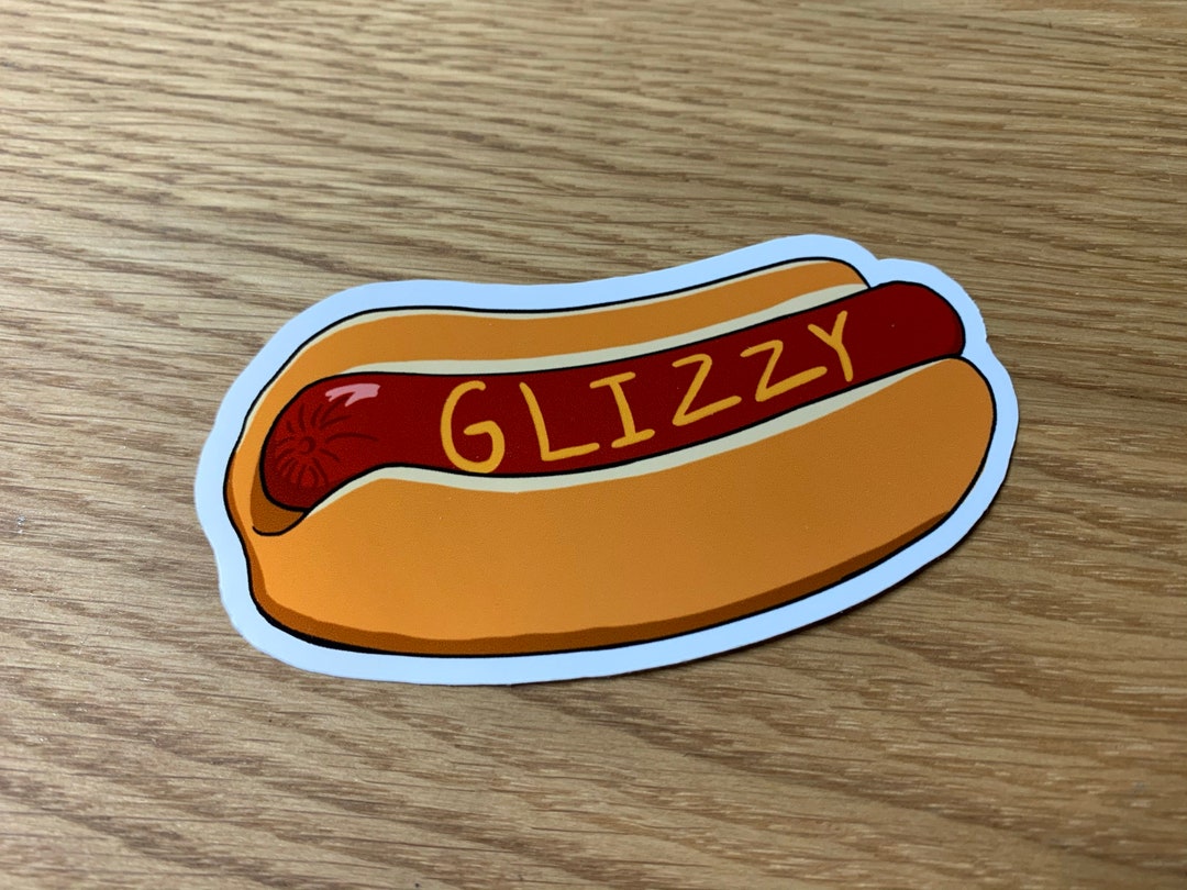 Glizzy - Glossy/matte Die Cut Vinyl Sticker - Etsy