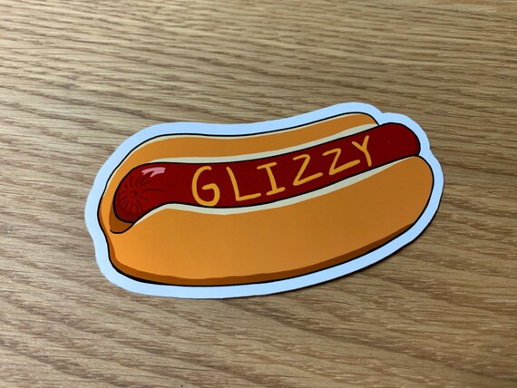 Glizzy Glossy/matte Die Cut Vinyl Sticker - Etsy