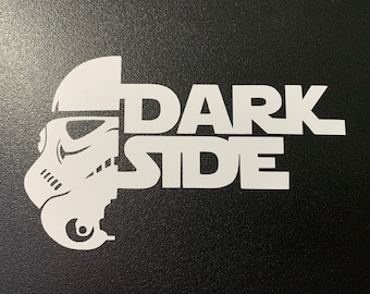Powered by Dark Side Star Wars Decal Window Sticker Darkside - Etsy