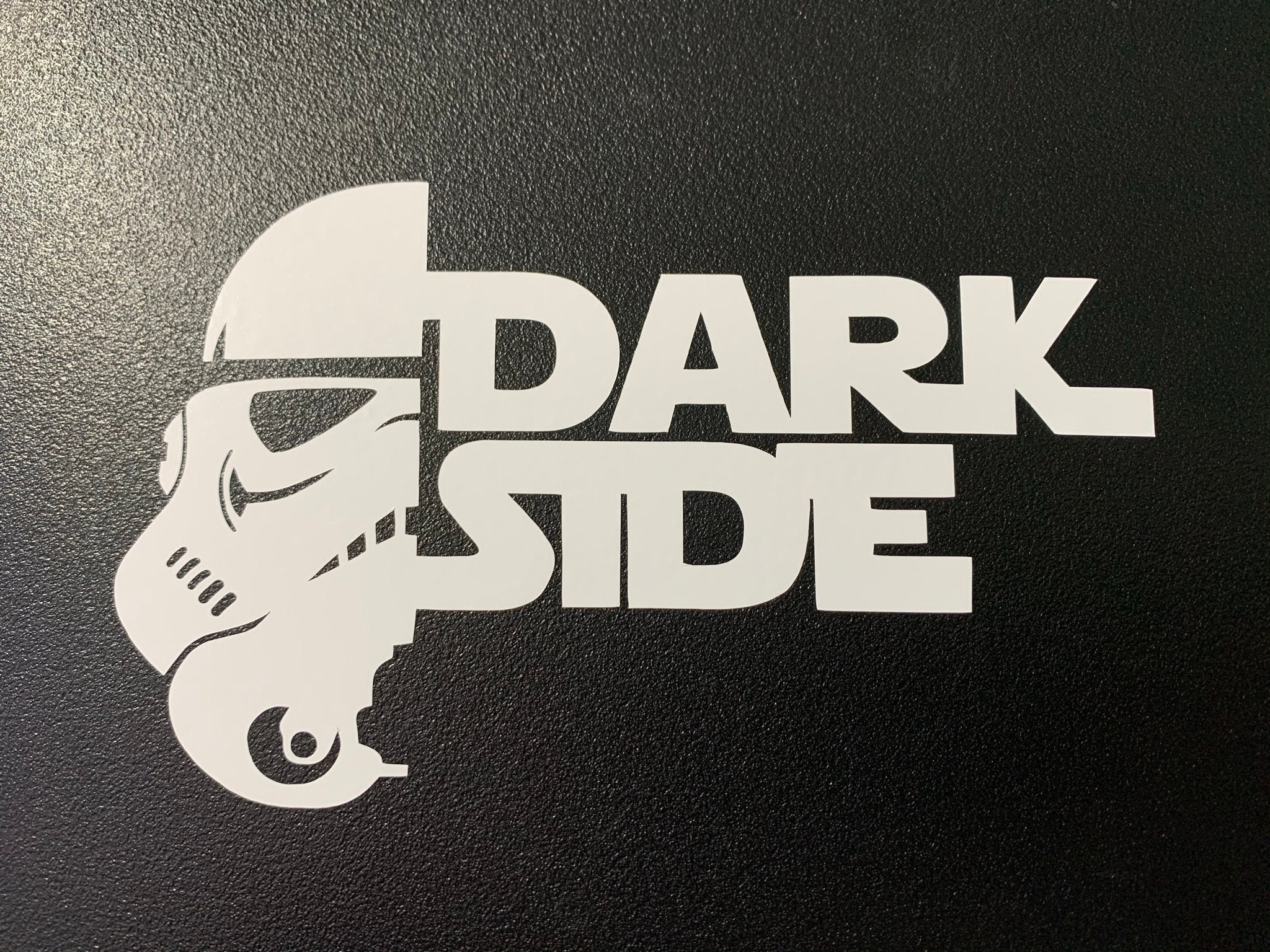 The Dark Side Star Wars Vinyl Decal Sticker - Etsy