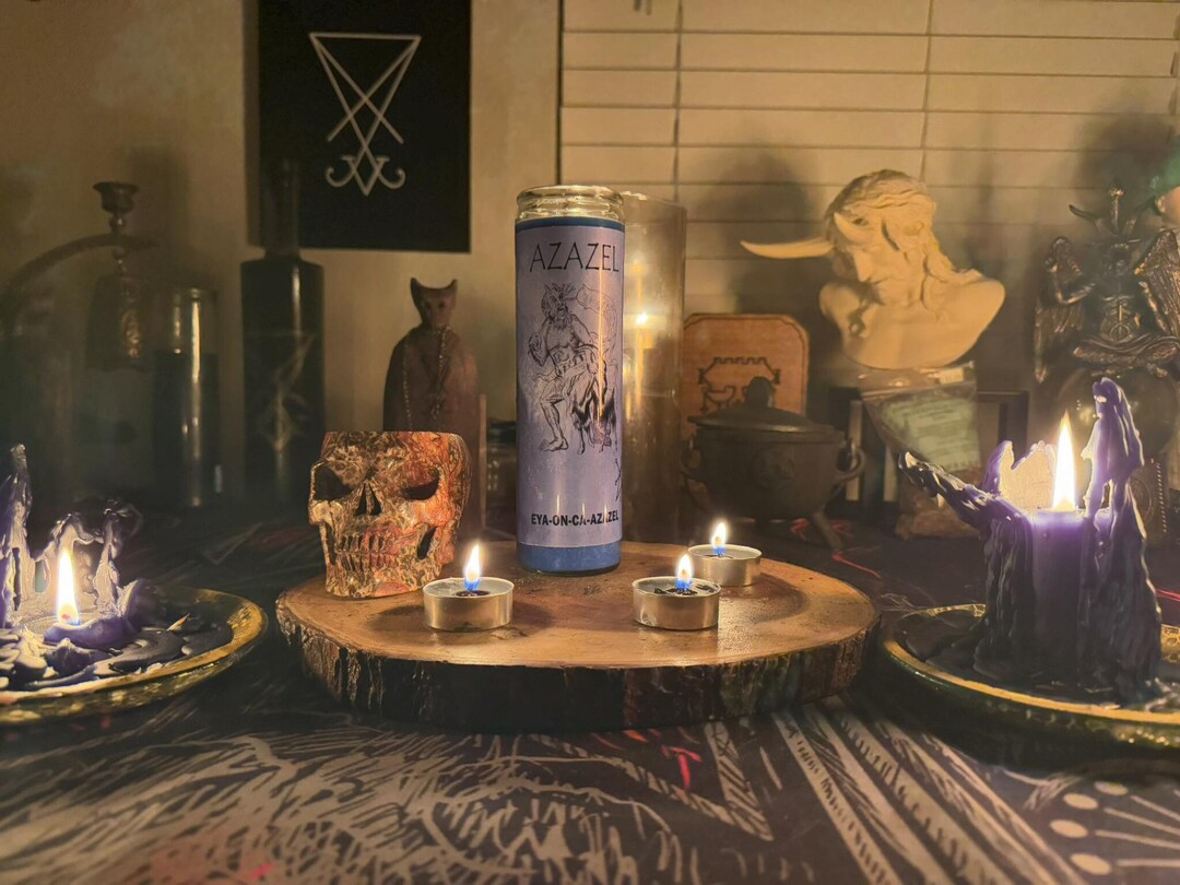 Azazel Invocation Candle - (fixed) - Etsy