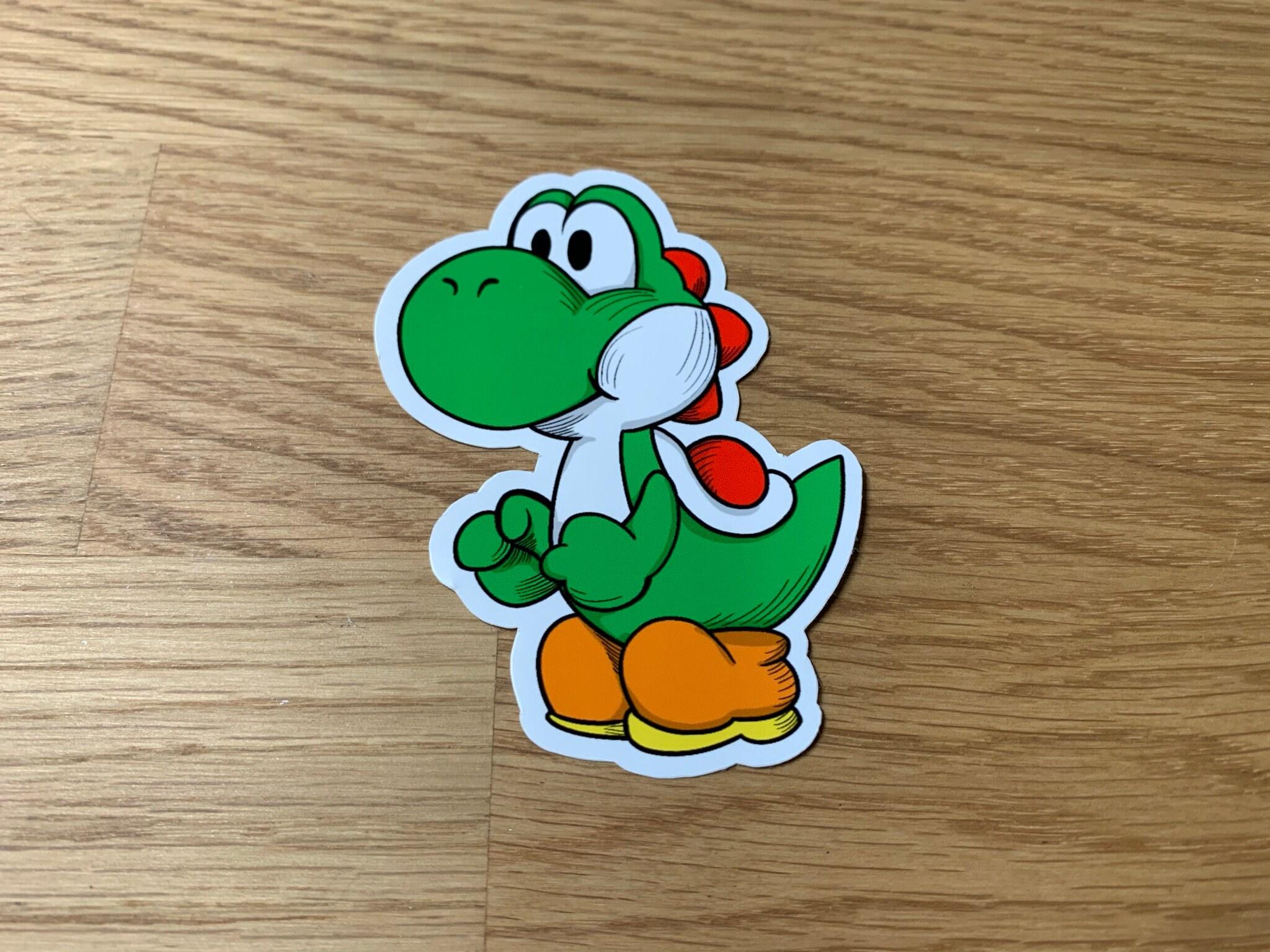 Yoshi Glossy/matte Die Cut Vinyl Sticker - Etsy