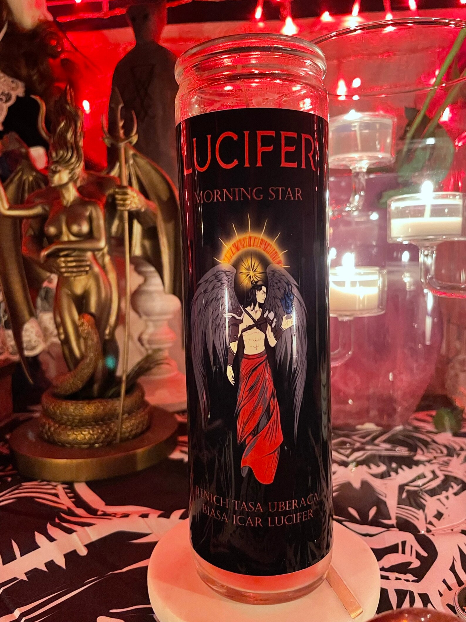 Lucifer Morningstar Enn Candle fixed - Etsy