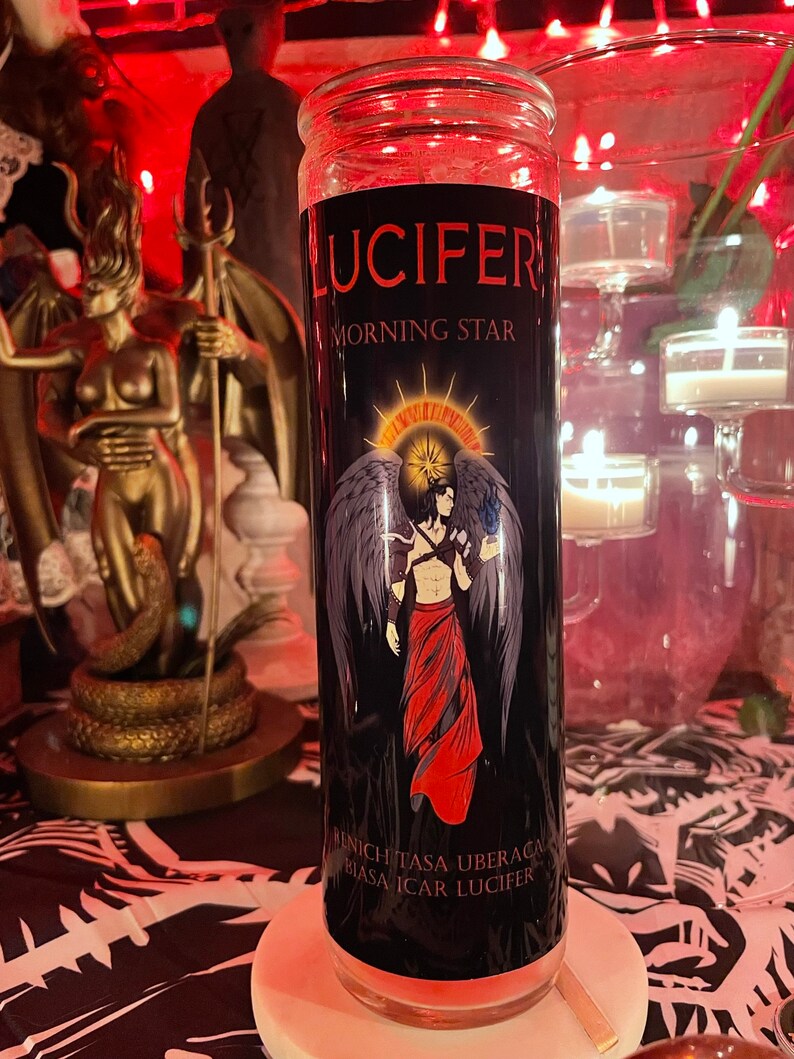 Lucifer Morningstar Enn Candle fixed - Etsy