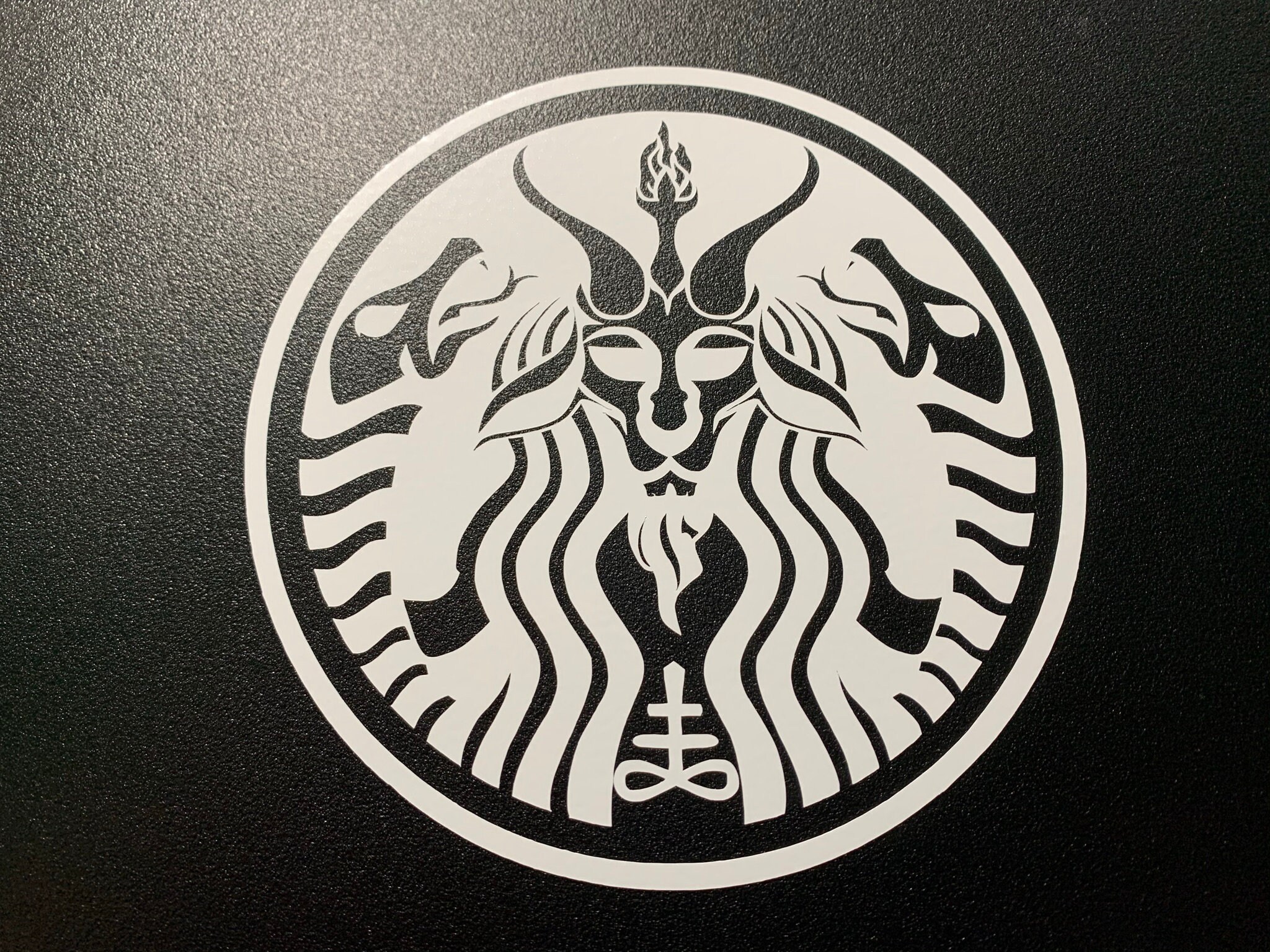 SB Baphomet Vinyl Decal Sticker - Etsy