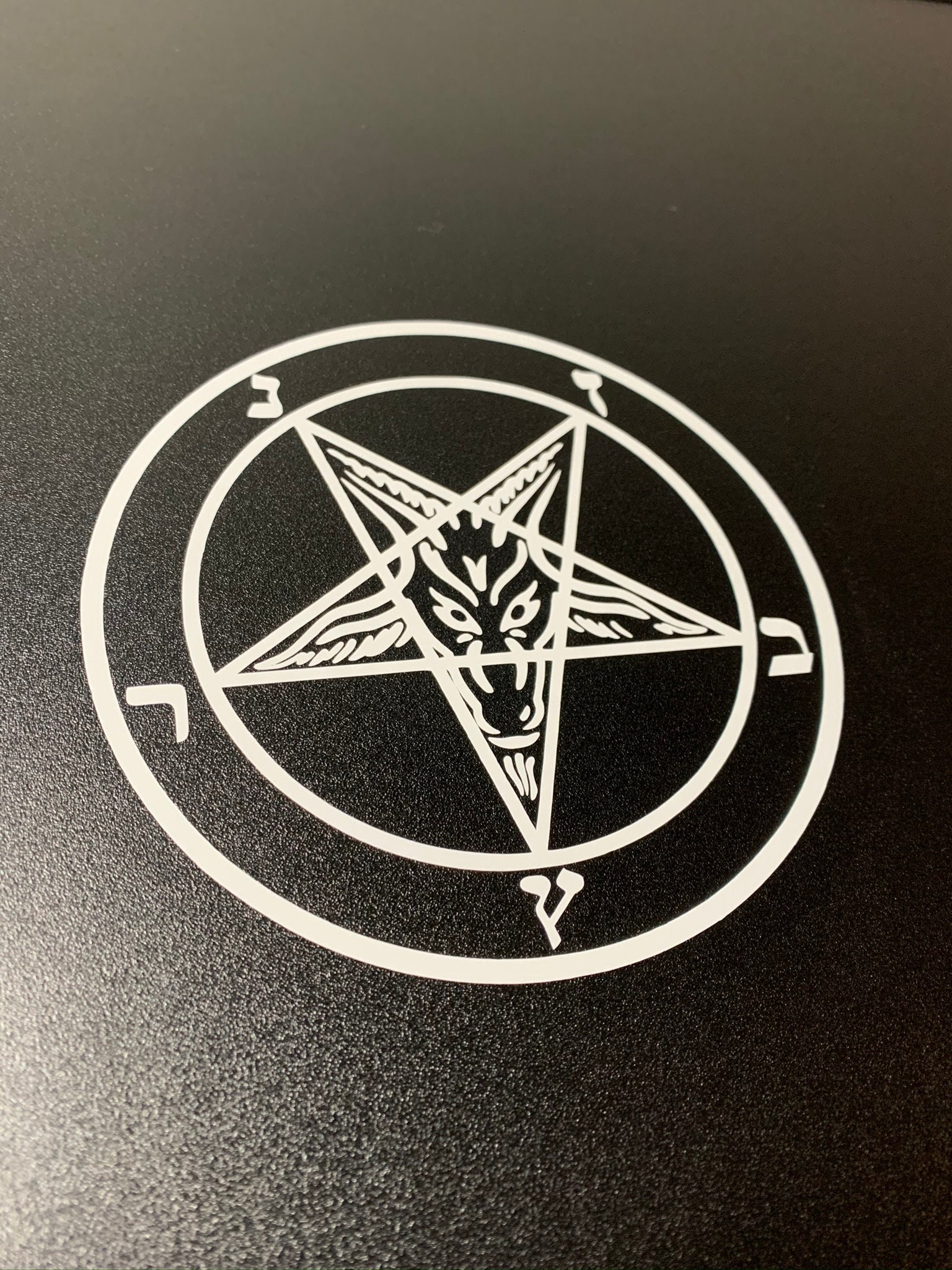 Sigil of Baphomet Vinyl Decal Sticker | Etsy