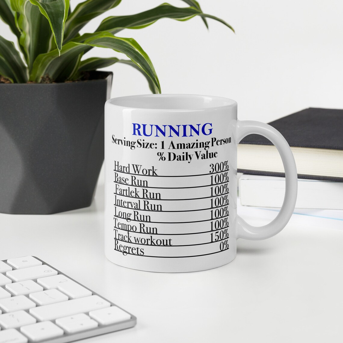 Runner Definition - Nutritional Mug - Types of Running Mug, Gifts for ...