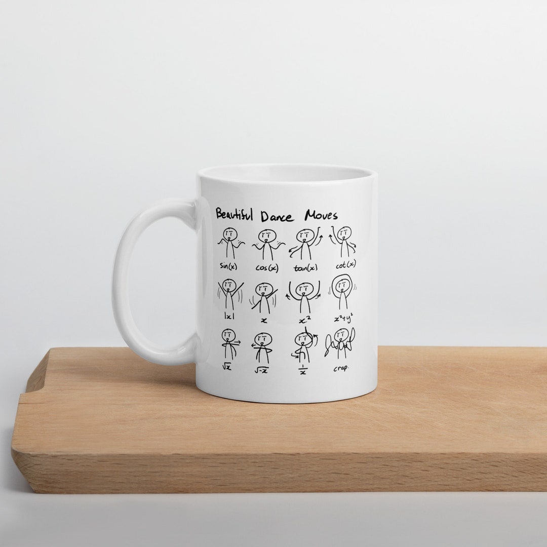 Math Stick Figures Mug, Math Teacher, Funny Math Mug, Nerdy Mug, Stick ...