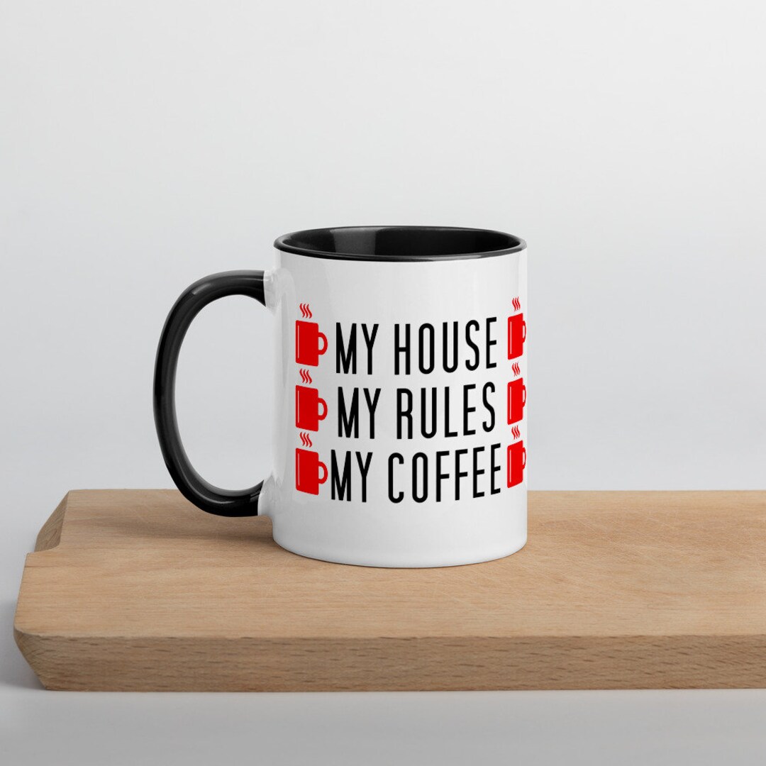Knives Out Mug - My House, My Rules, My Coffee Mug - Movie Inspired ...
