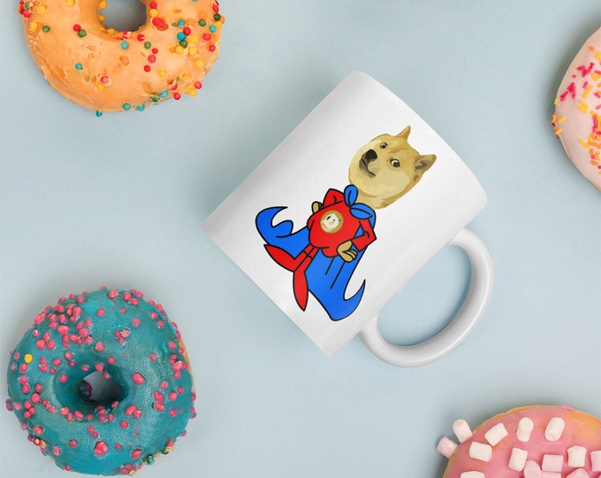 Funny Doge Coin Mug 11oz 330ml Meme Doge Gift Ideas, "very Currency Wow ...