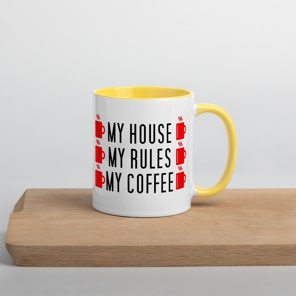 Knives Out Mug - My House, My Rules, My Coffee Mug - Movie Inspired ...